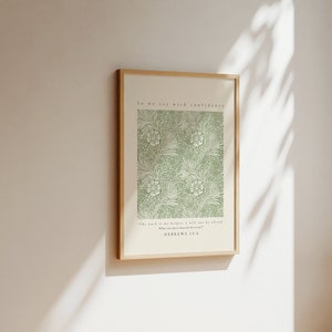 The Lord is My Helper Vintage Poster, Printed & Shipped, Modern ...