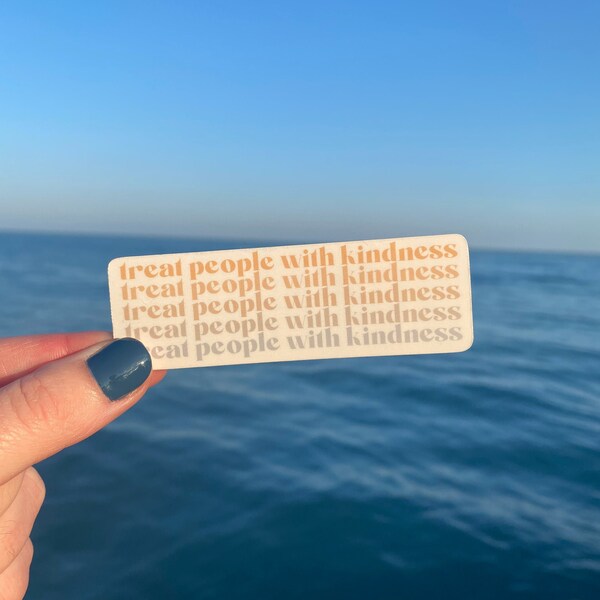 Treat People With Kindness - Etsy