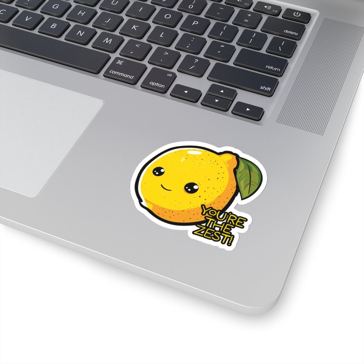 You're the Zest | Cute Lemon Cartoon Kiss-cut Sticker | Brighten up ...