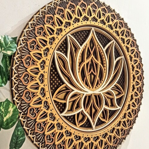 Mandala Wall Decor - Etsy