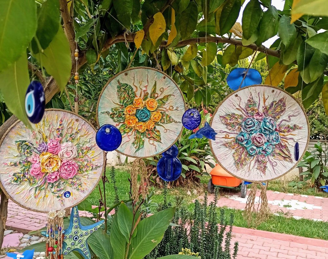 3 Piece Wall Art, Abstract Flowers, Paper Quilling Art, Original 3d ...