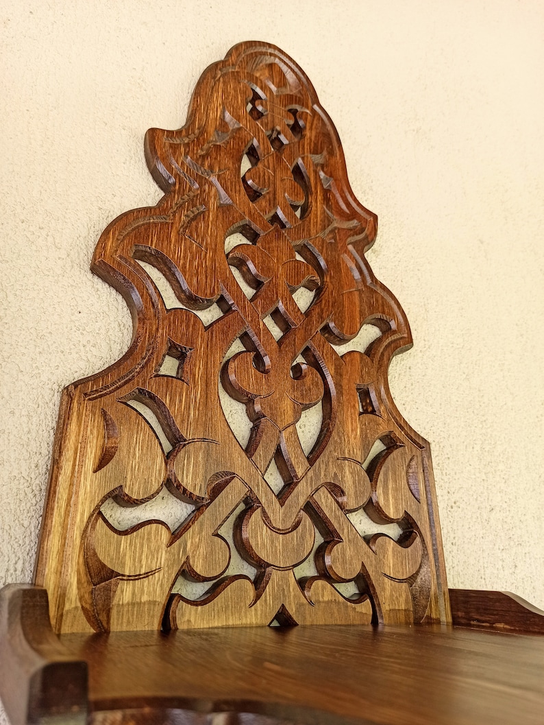 Wooden Ornate Wall Shelf Hand Carved Wood Shelf Folding - Etsy