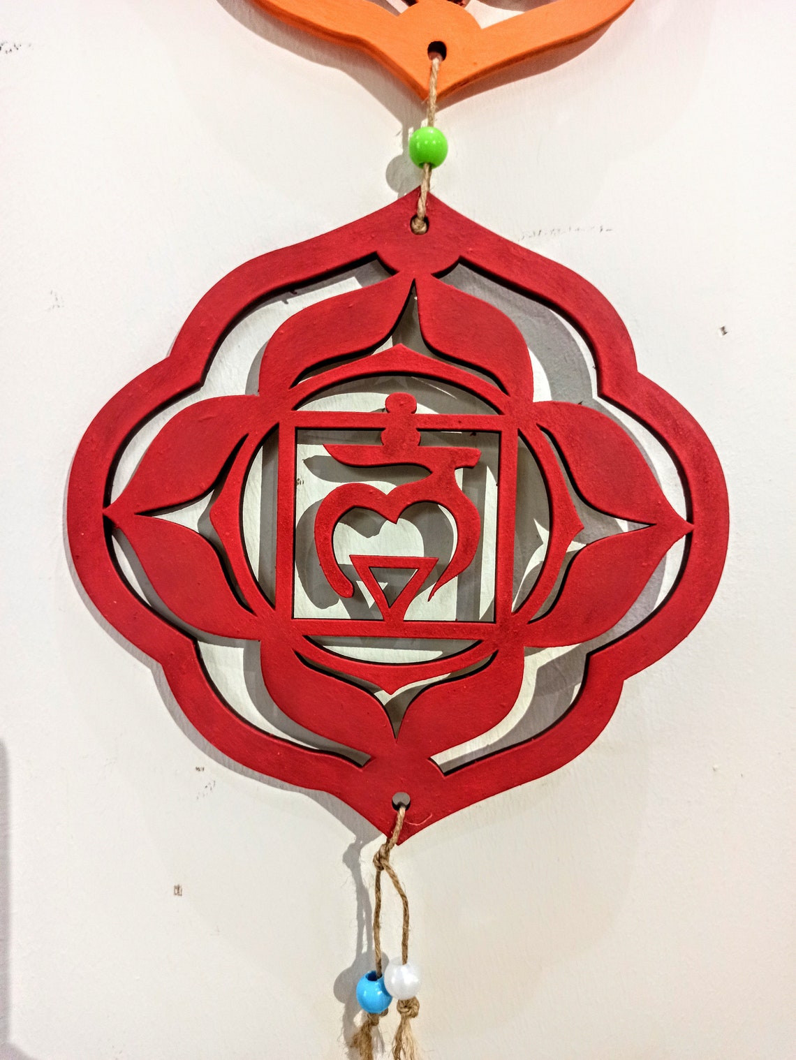 7 Chakra Wall Hanging Chakras Wall Decor Chakras Toran | Etsy