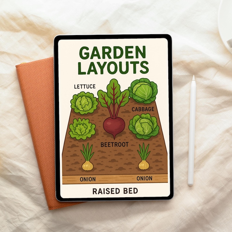 Companion Planting Guide: Garden Planner With Layouts (digital Download ...