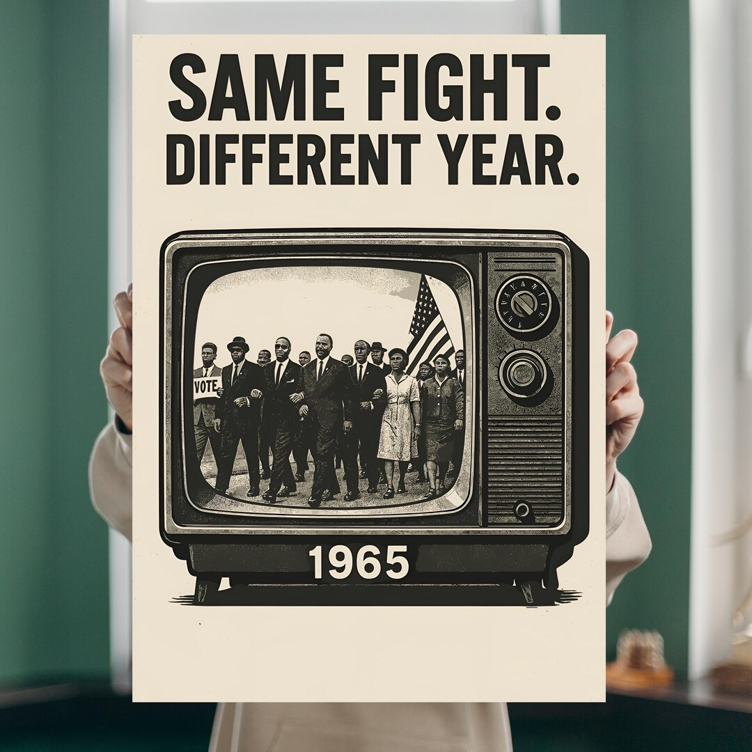 Same Fight Different Year Poster | Digital Download | Anti-trump ...