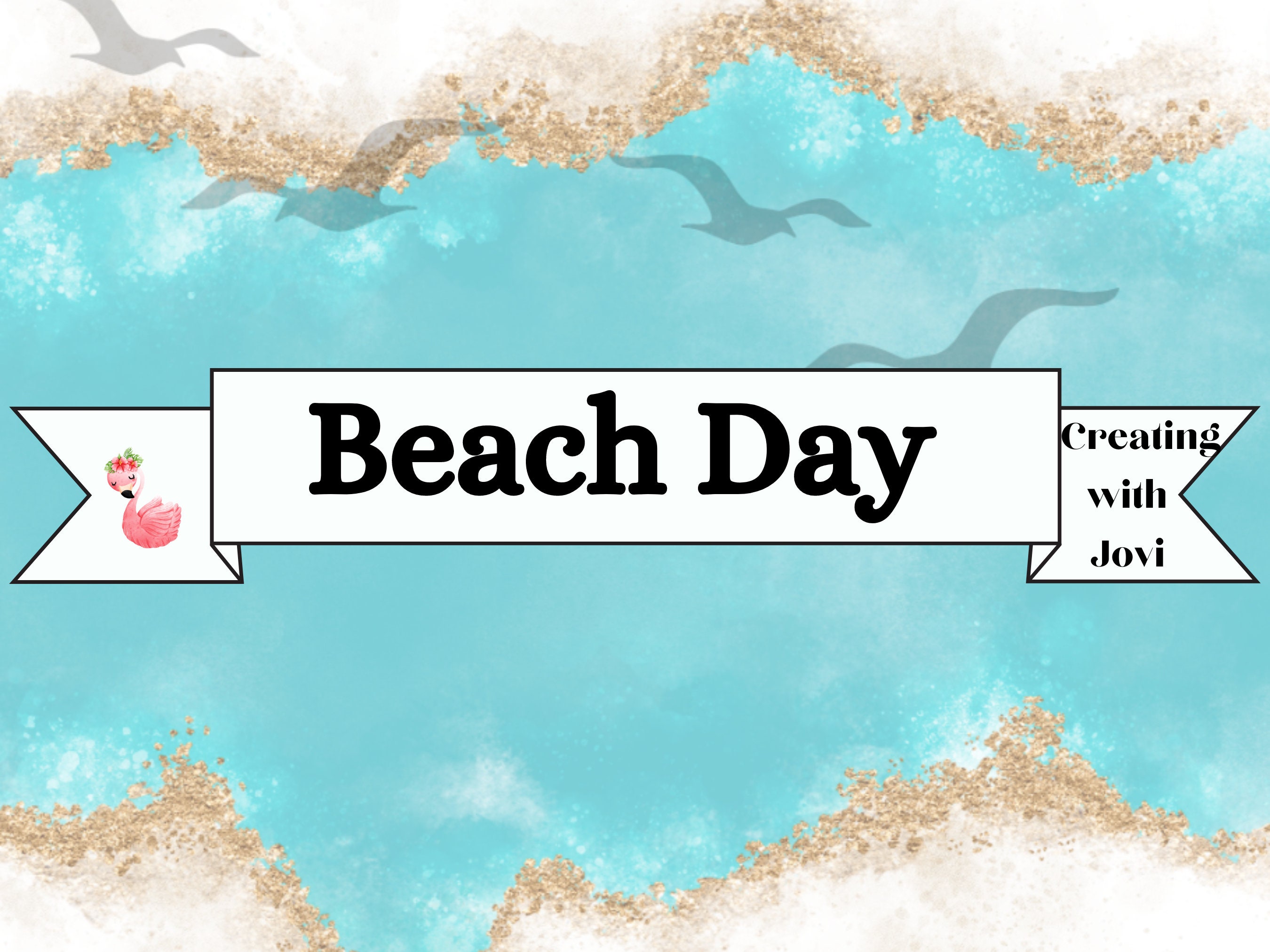 Beach Junk Journal Kit Retro Beach Day Journal Kit Day at - Etsy