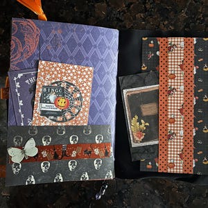 Halloween Junk Journal, October Daily Journal, Halloween Scrapbook ...