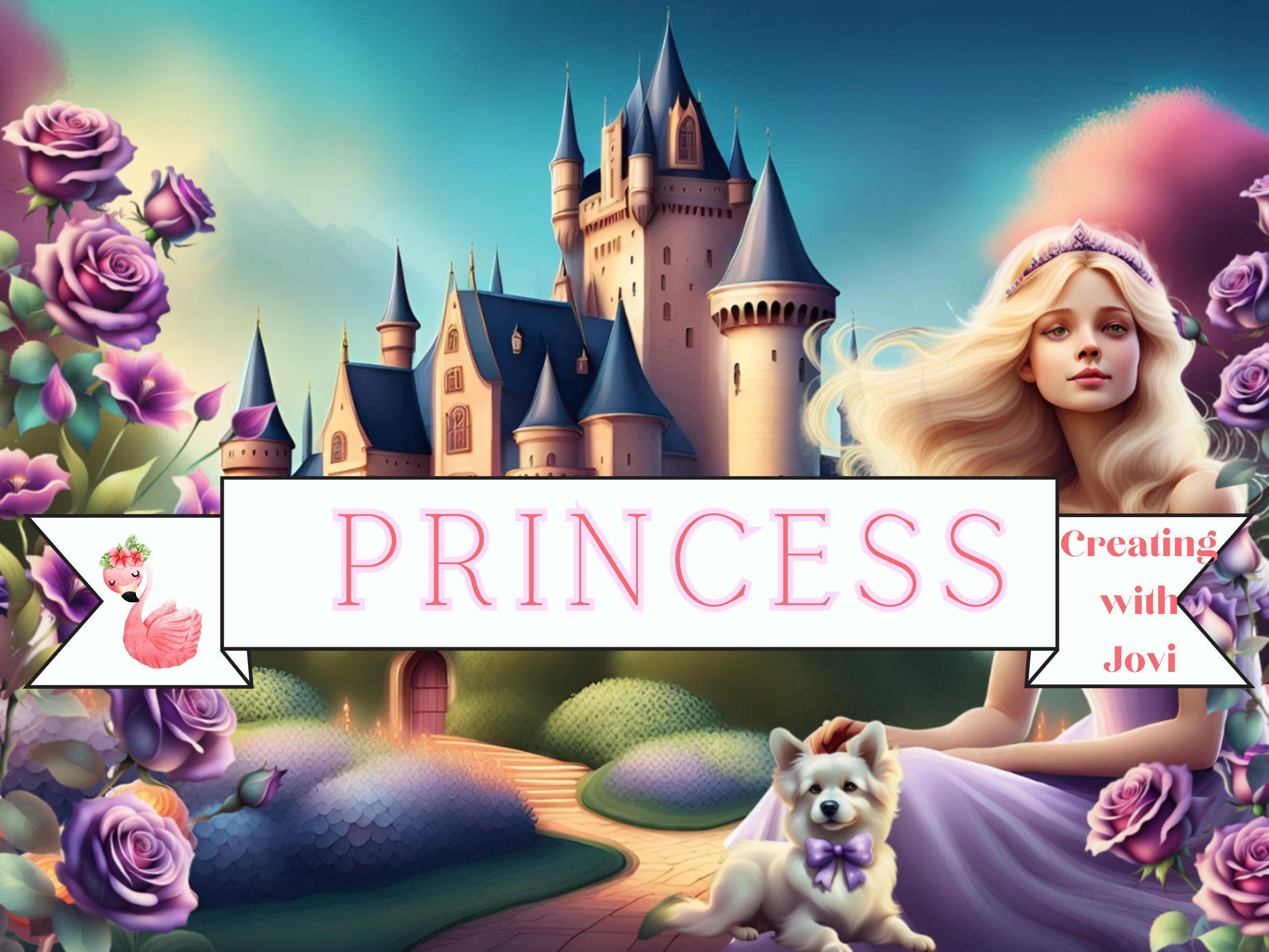 Princess Printable, Princess Junk Journal Kit, Princess Collage Sheets ...