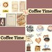 Coffee Time Printable, Coffee Journal Papers, Coffee Scrapbook, Coffee ...