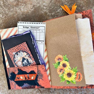 Halloween Junk Journal, October Daily Journal, Halloween Scrapbook ...