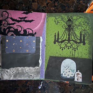 Halloween Junk Journal, October Daily Journal, Halloween Scrapbook ...