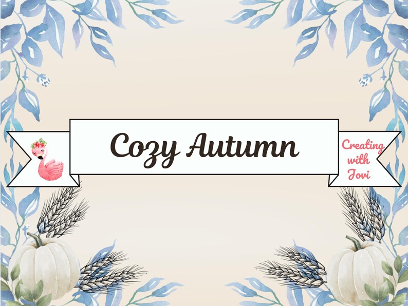 Cozy Autumn Junk Journal Kit: Printable Ephemera, Collage Paper ...