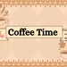 Coffee Time Printable, Coffee Journal Papers, Coffee Scrapbook, Coffee ...