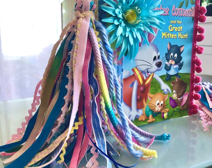 Beautiful Spring Tassel, Pastel Tassel, Handmade Tassel, Junk Journal ...