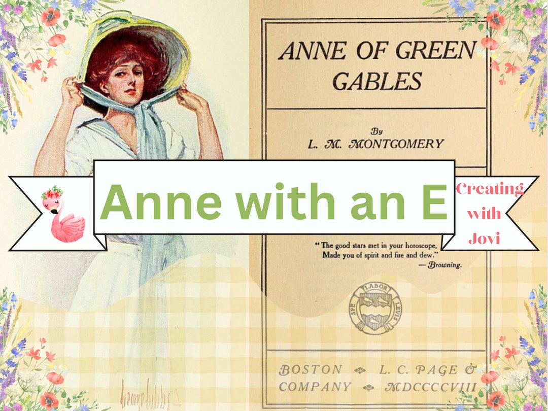 Anne With an E Scrapbook Pack, Anne of Green Gables Junk Journal Kit ...