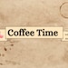 Coffee Time Printable, Coffee Journal Papers, Coffee Scrapbook, Coffee ...