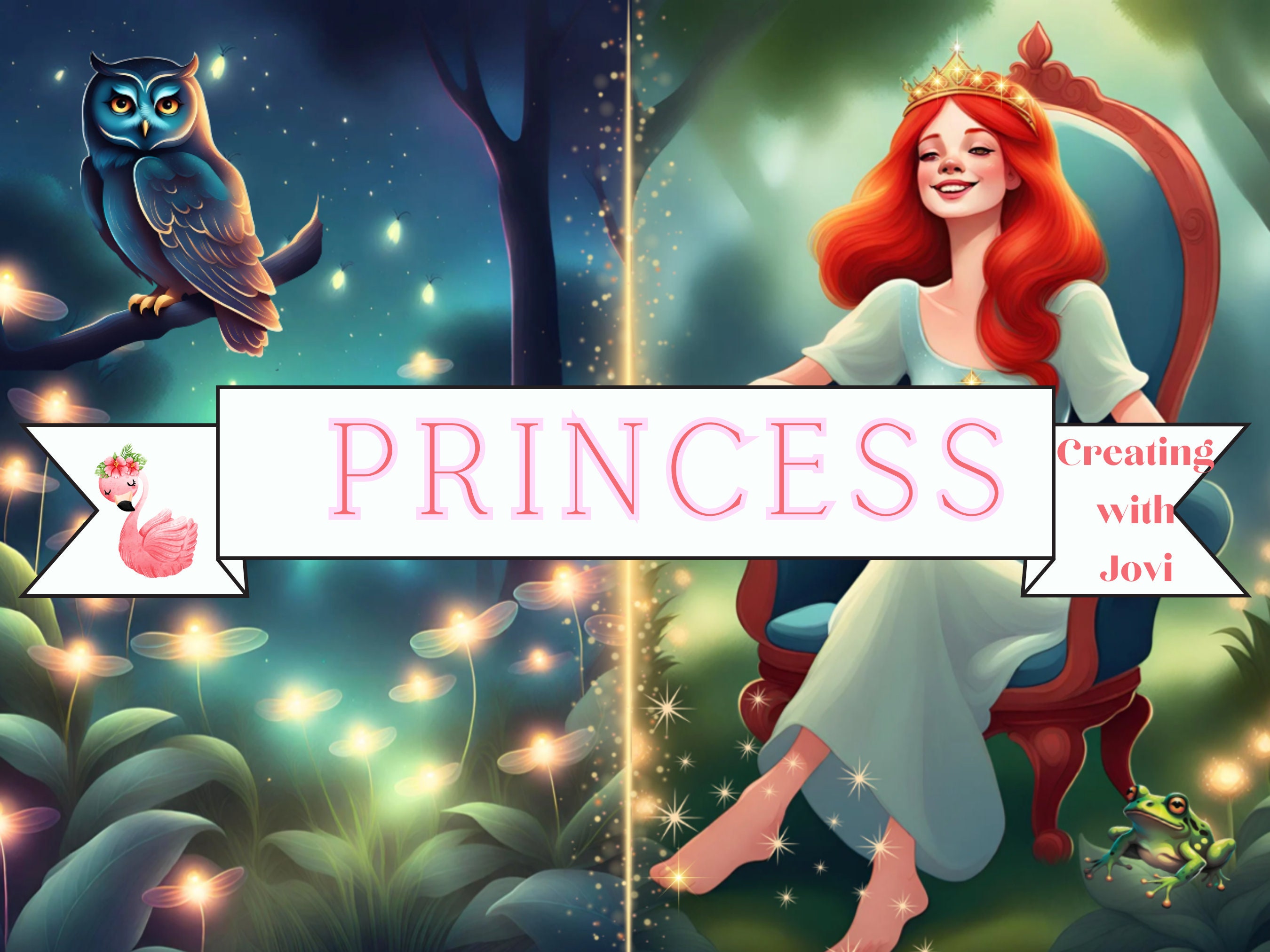 Princess Printable, Princess Junk Journal Kit, Princess Collage Sheets ...