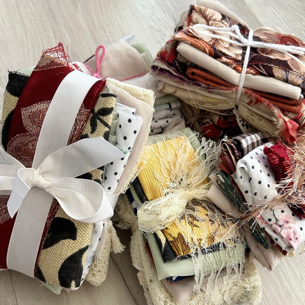 Fabric Scraps Bundle - Etsy