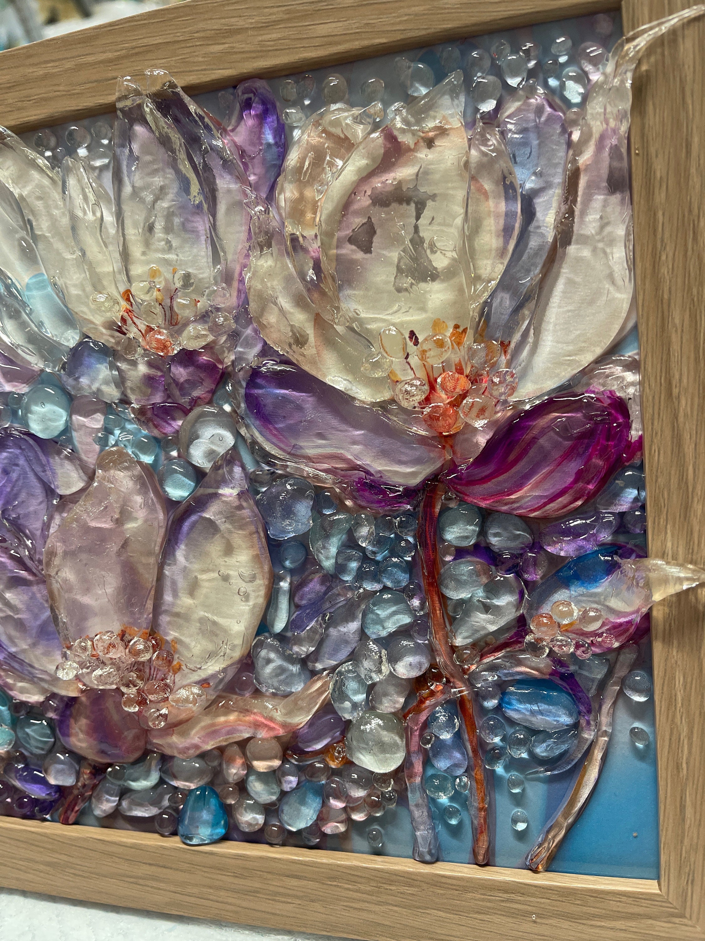 Artwork Created With Funkadelics Modelling Glass Resin Magnolias and ...