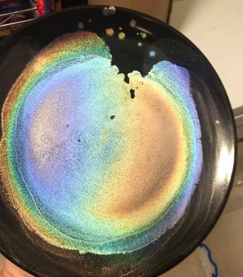 HOLOGRAPHIC ALCOHOL INK by Funkadelic Art Surprises the Only - Etsy