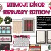 Bitmoji Decor February Bitmoji Decor Valentines Digital | Etsy