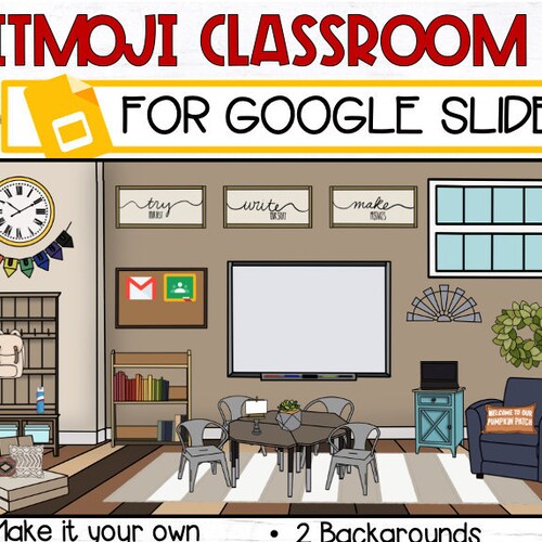 Bitmoji Classroom Bitmoji Template Digital Classroom - Etsy