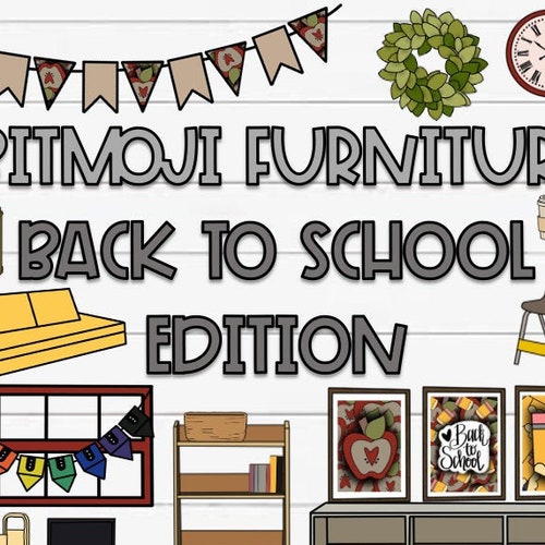 Bitmoji Classroom Decor Build Your Classroom Back to - Etsy