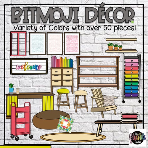 Bitmoji Classroom Decor Digital Classroom - Etsy