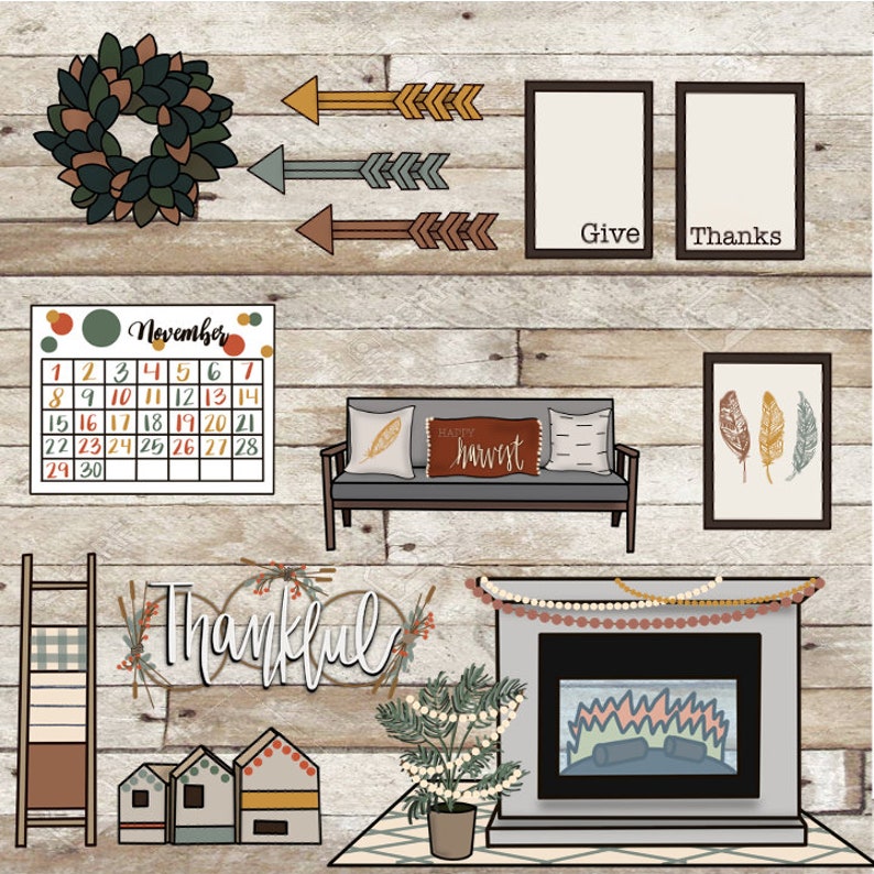 Bitmoji Decor | November | Early Winter | Clipart | Digital Classroom ...