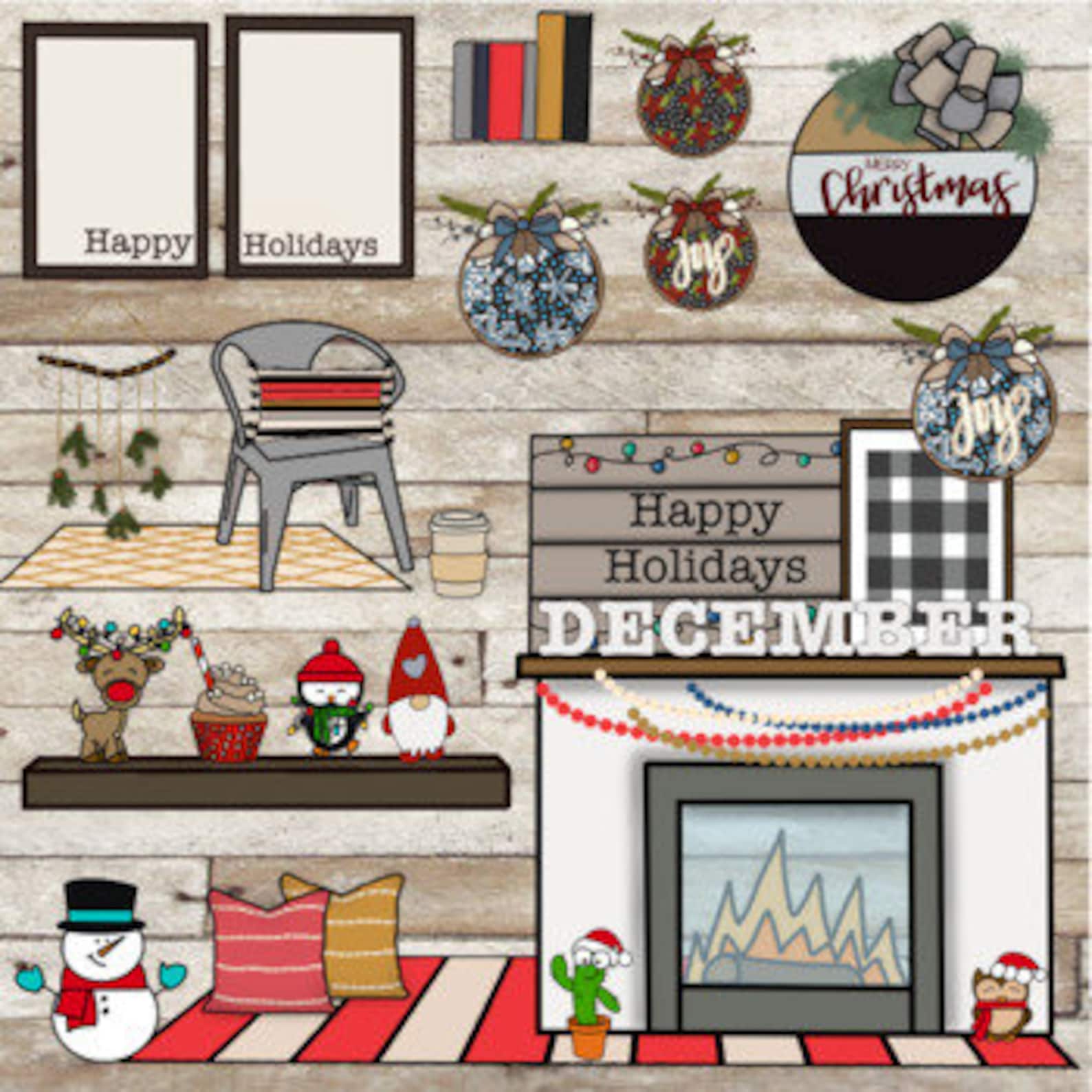 Bitmoji Decor | Bitmoji Holiday | Digital Classroom Holiday | Holiday ...