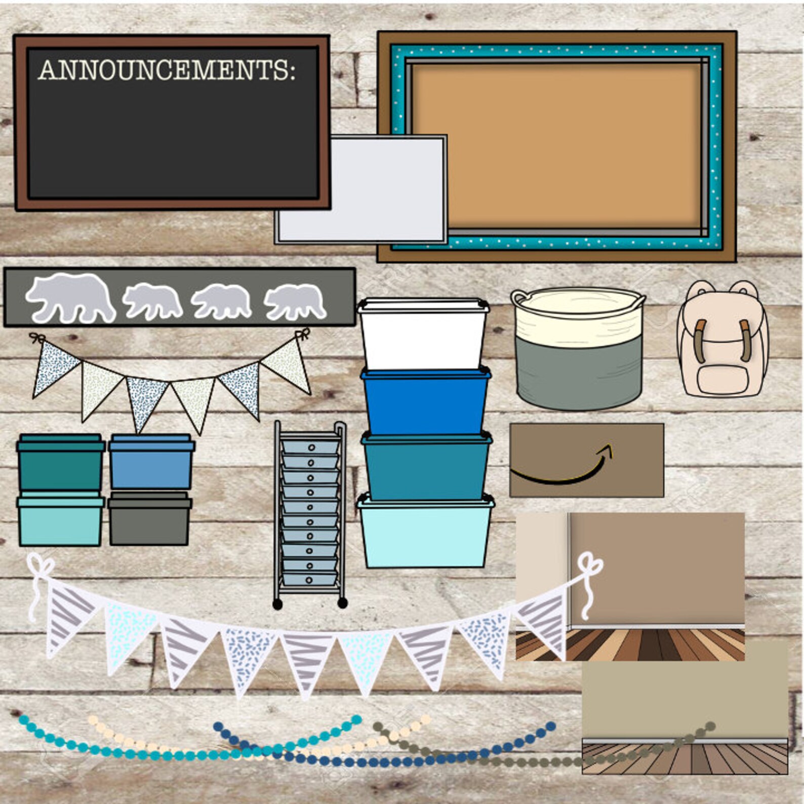 Bitmoji Decor | January Bitmoji Decor | Winter Bitmoji Decor | Digital ...