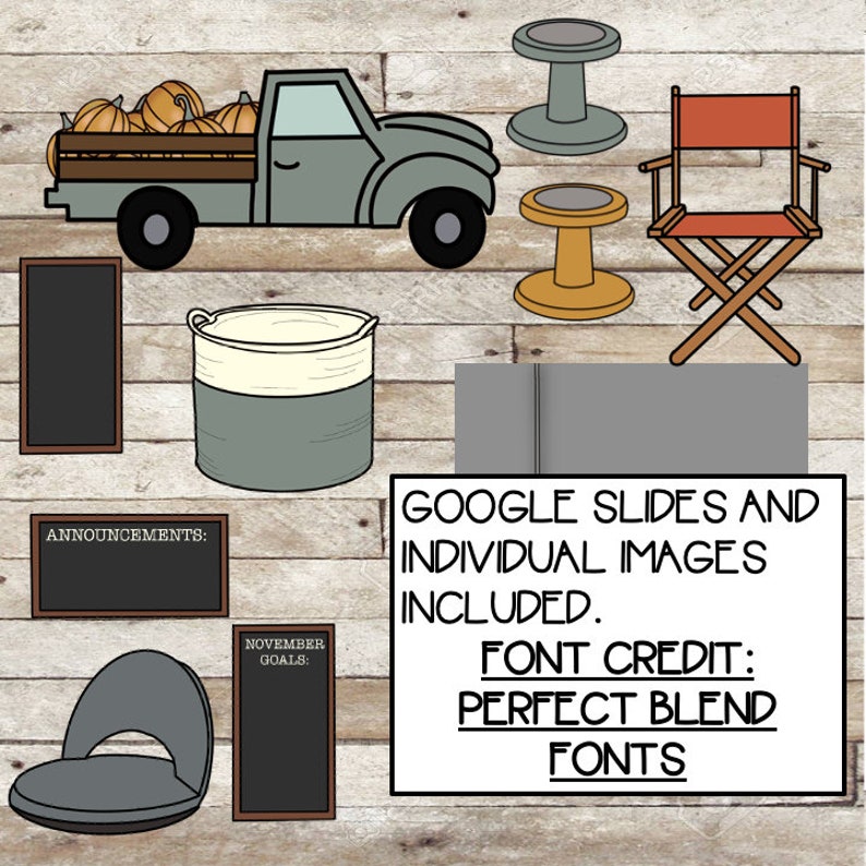 Bitmoji Decor | November | Early Winter | Clipart | Digital Classroom ...