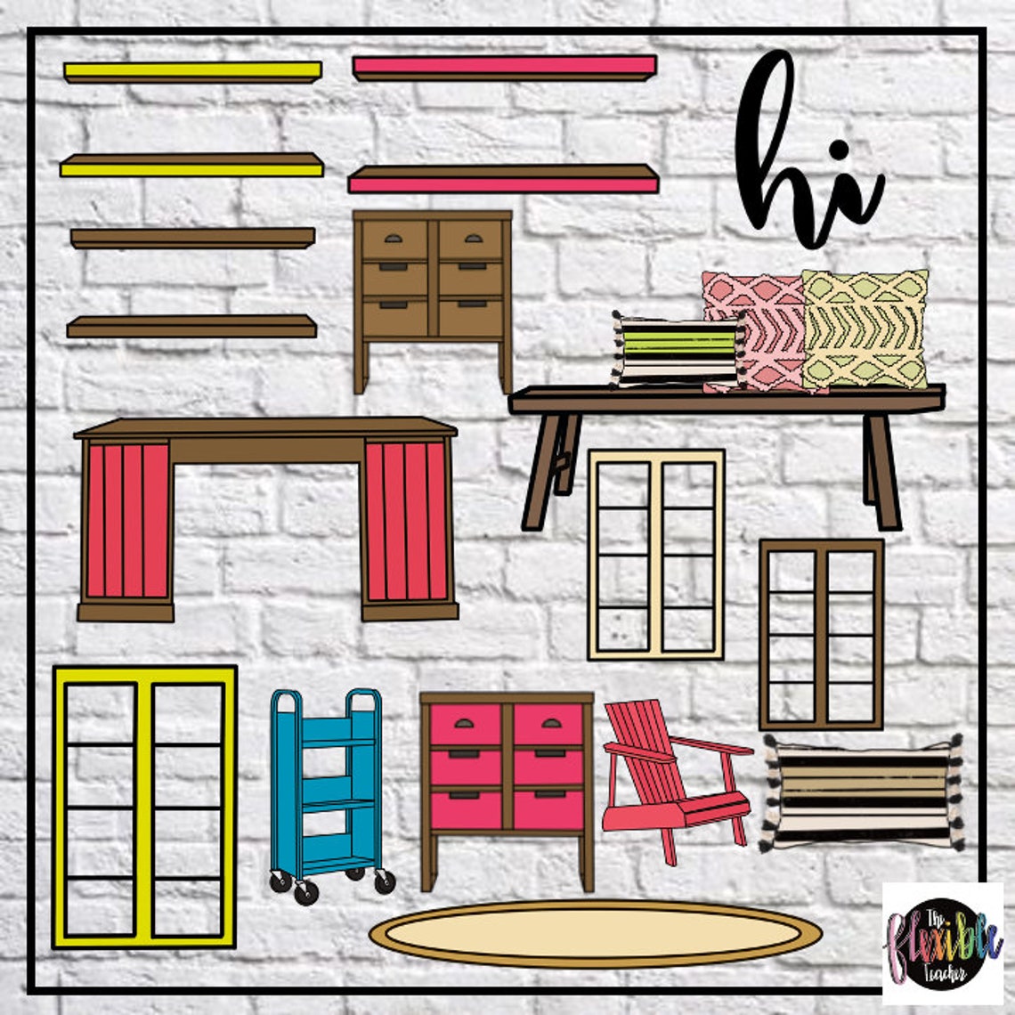 Bitmoji Classroom Decor | Digital Classroom - Etsy