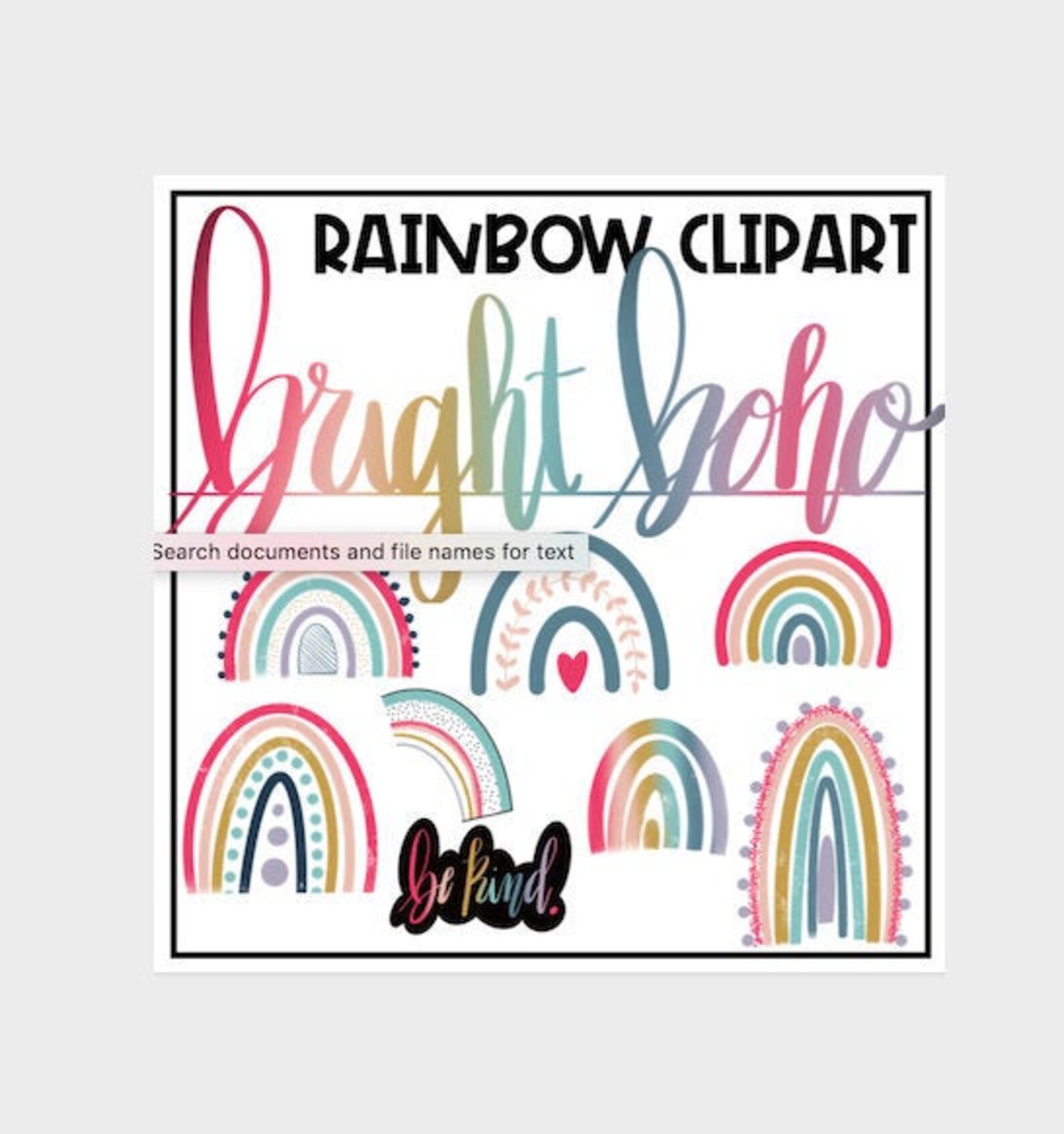 Boho Rainbow | Rainbow - Etsy