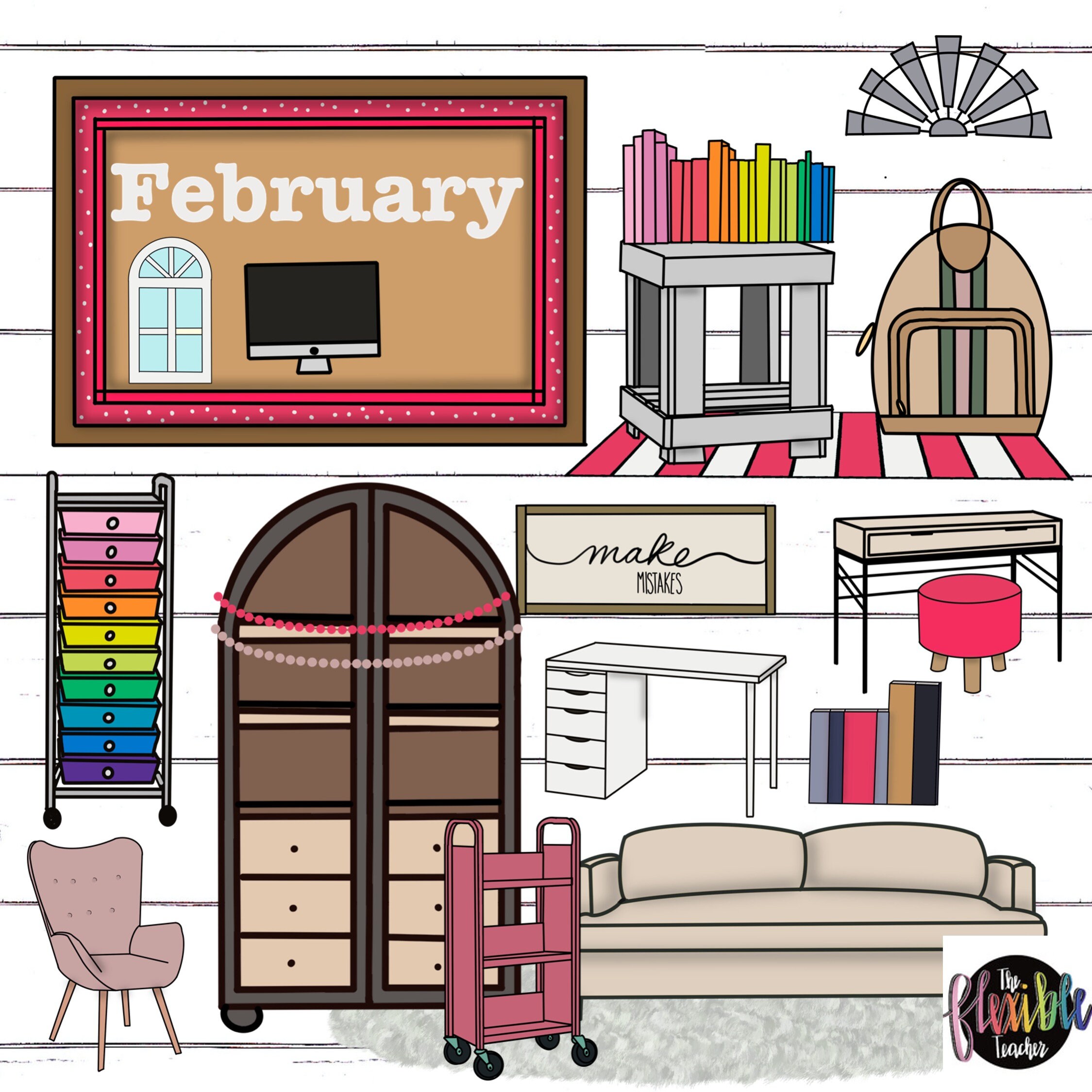 Bitmoji Decor | February Bitmoji Decor | Valentines | Digital Classroom ...