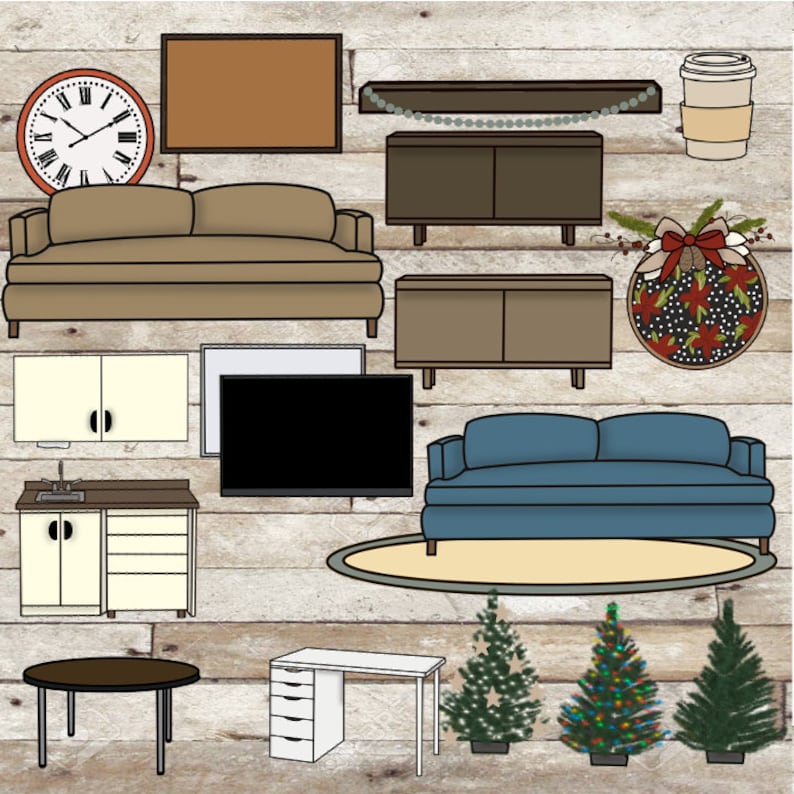 Bitmoji Decor | November | Early Winter | Clipart | Digital Classroom ...