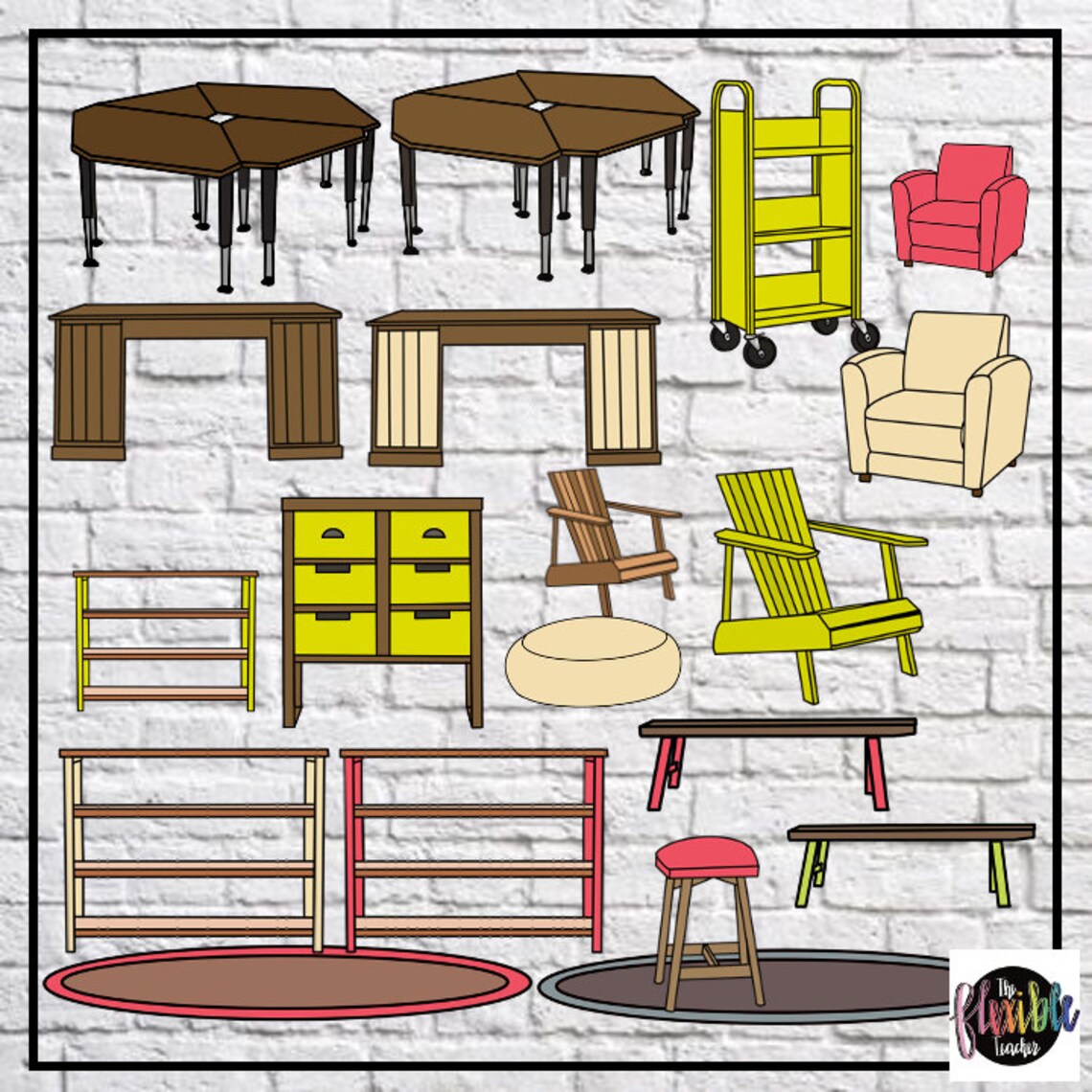 Bitmoji Classroom Decor | Digital Classroom - Etsy