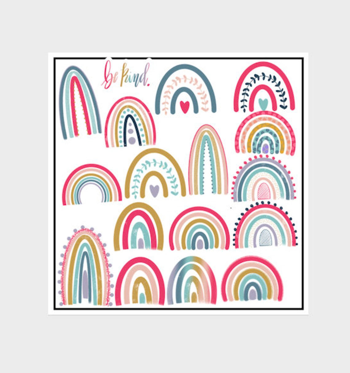 Boho Rainbow Rainbow - Etsy