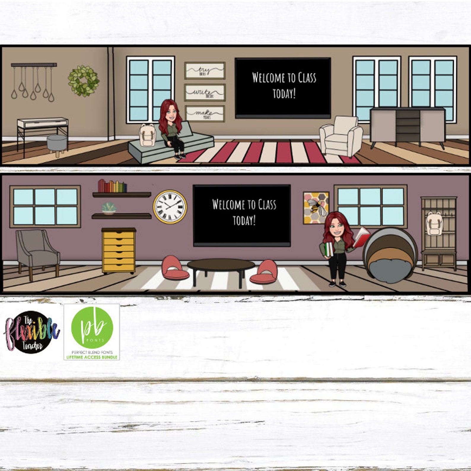Google Classroom Banners | Google Classroom Bitmoji Banners | Virtual ...