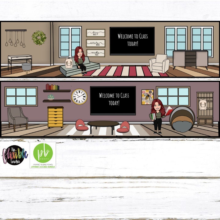Google Classroom Banners | Google Classroom Bitmoji Banners | Virtual ...
