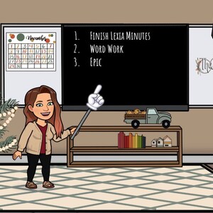 Bitmoji Decor | November | Early Winter | Clipart | Digital Classroom ...