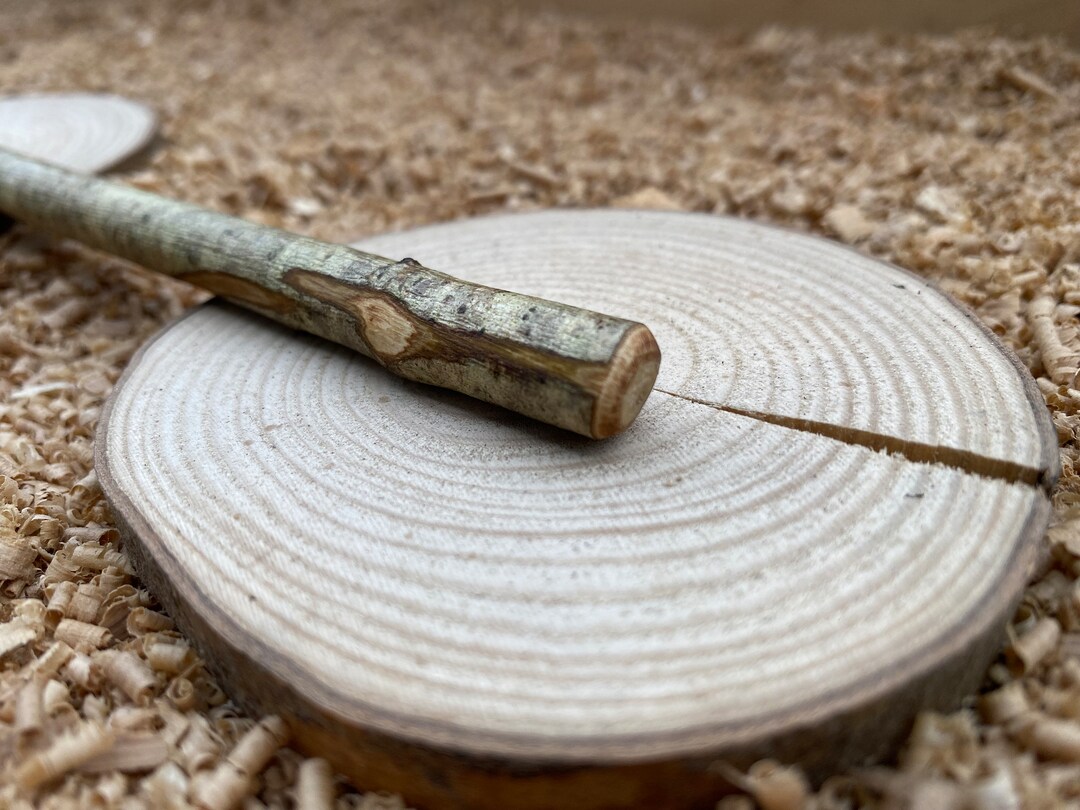 Handcrafted IRISH Hazel Wand. Wizard, Witchcraft and Wizardry, Wicca ...