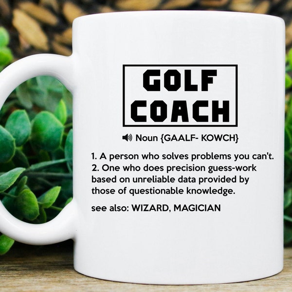 Golf Coach - Etsy