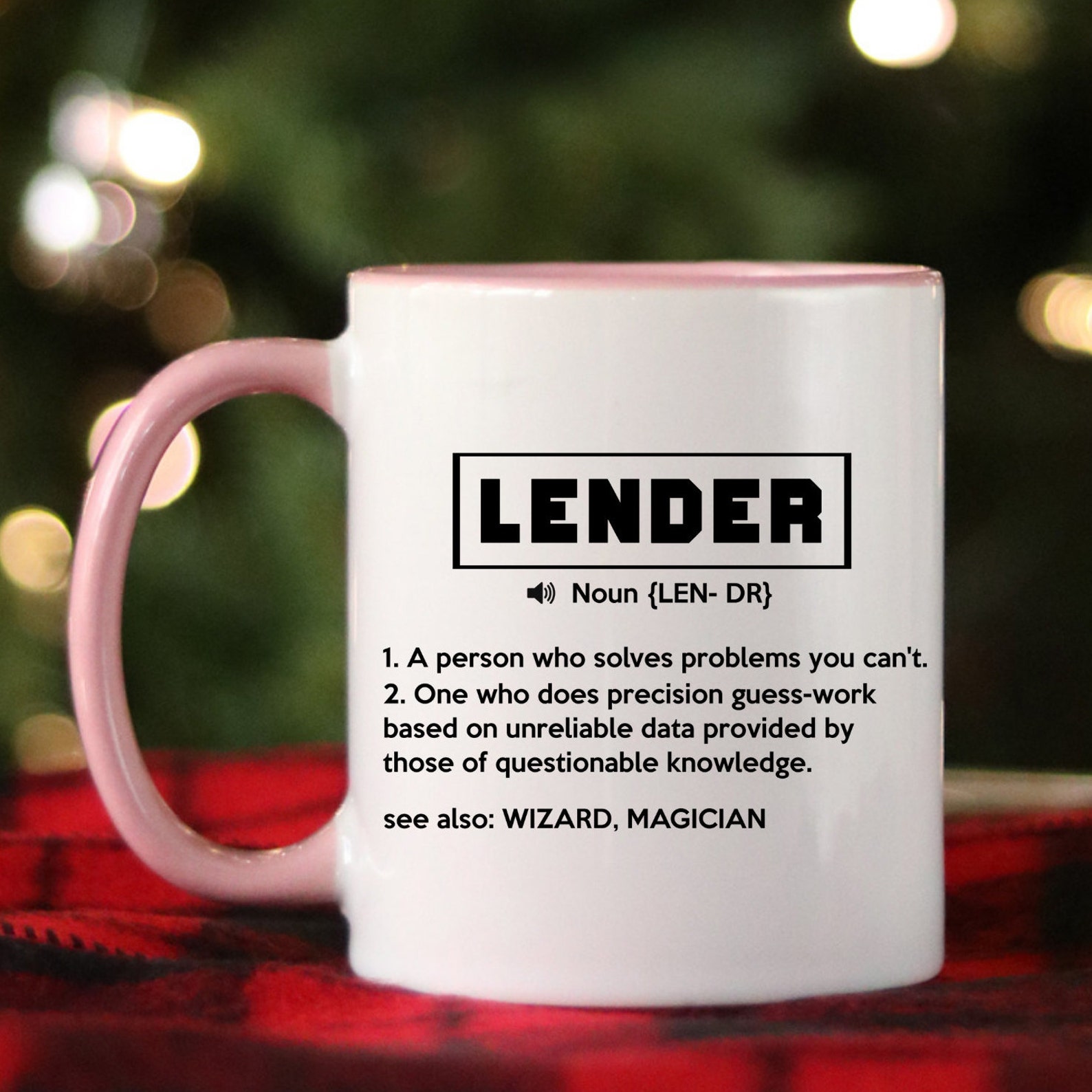 Funny Lender Gift Loan Officer Gift Real Estate Agent Gift | Etsy