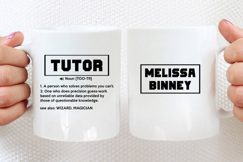 Funny Tutor Gift Mug for Men and Women Tutor Mug Tutor - Etsy