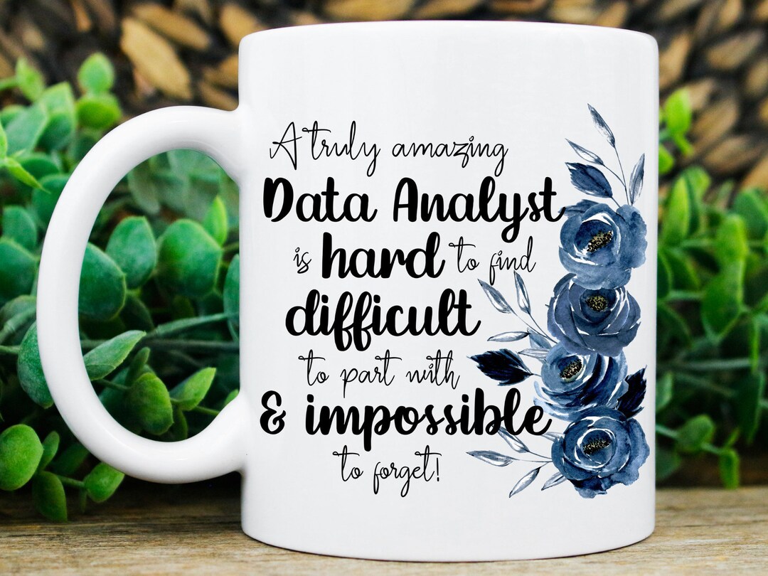 Personalized Data Analyst Gift, Data Analyst Mug, Appreciation Gift ... Personalized Data Analyst Gift, Data Analyst Mug, Appreciation Gift ...