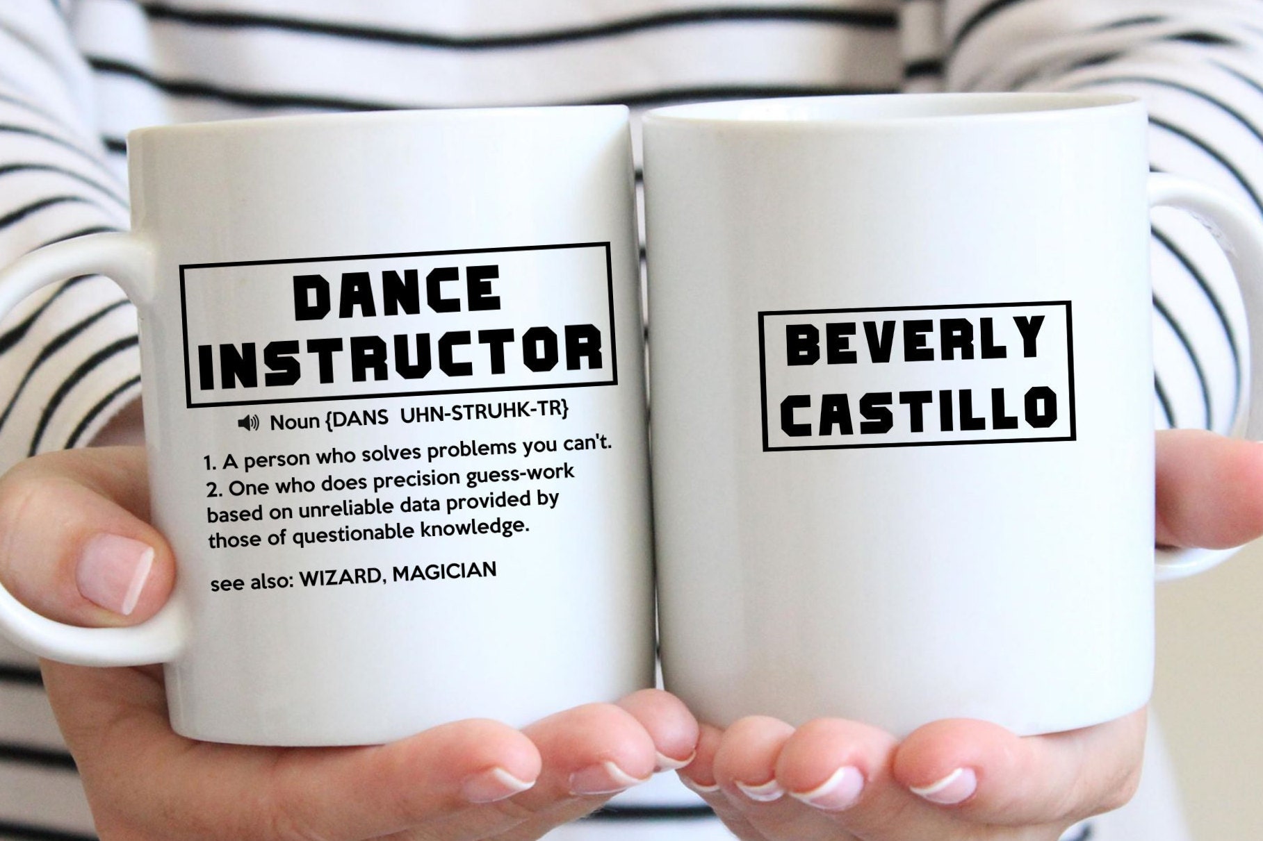 Funny Dance Instructor Mug Dance Instructor Gift for Men & | Etsy
