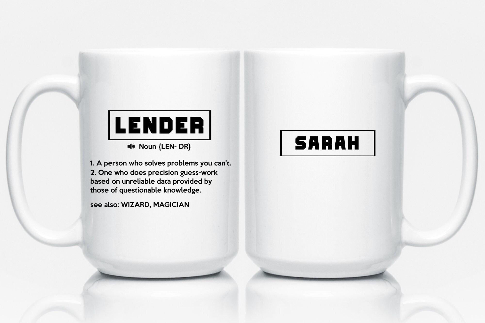 Funny Lender Gift Loan Officer Gift Real Estate Agent Gift | Etsy