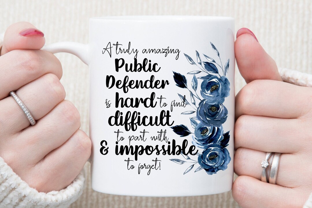Public Defender Gift Mug for Women, Appreciation Gift, Thank You Gift ...