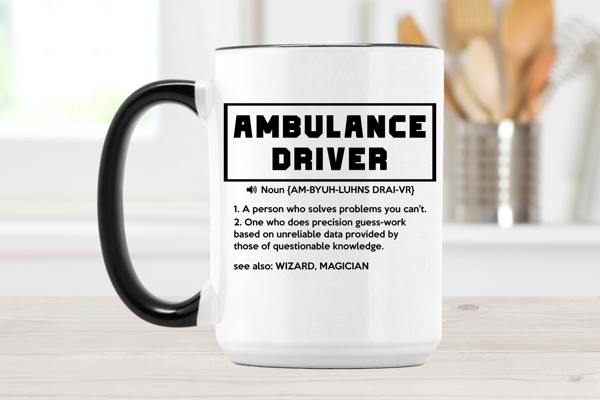 Funny Ambulance Driver Gift Ambulance Driver Mug Retirement | Etsy